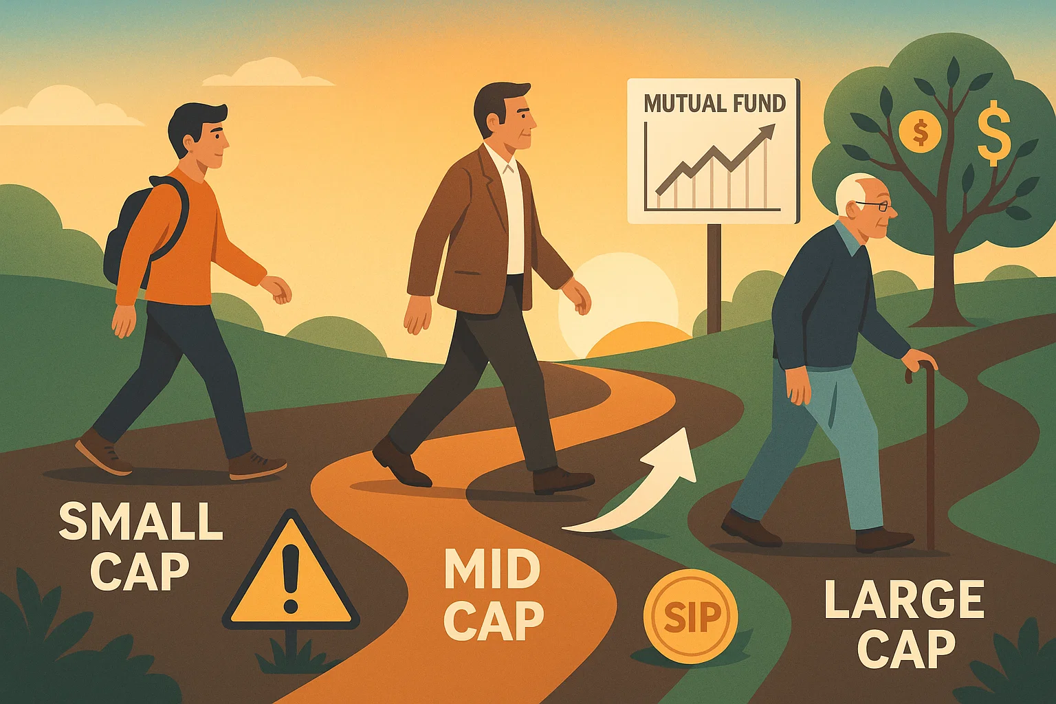 Best Mutual Fund by Age: Large Cap vs Mid Cap vs Small Cap – What ...
